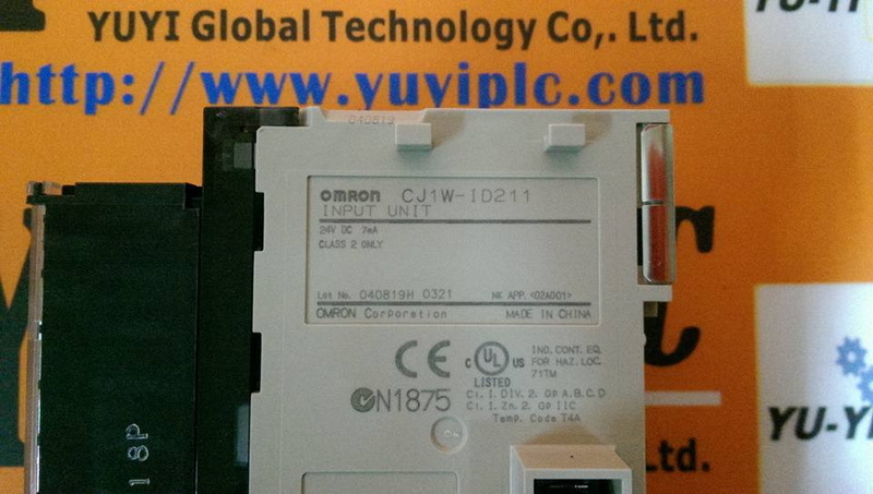 Omron Cj1w Id211 Input Unit Module 裕益科技自動化設備可程式編碼器plc分散式控制系統dcs